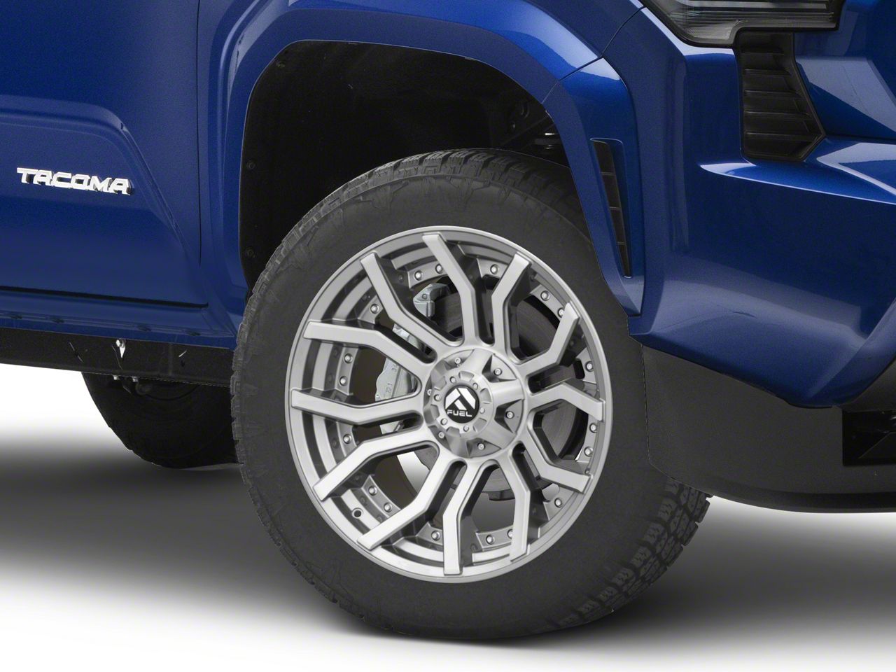 Fuel Wheels Tacoma Rage Platinum Brushed Gunmetal 6-Lug Wheel; 20x10 ...
