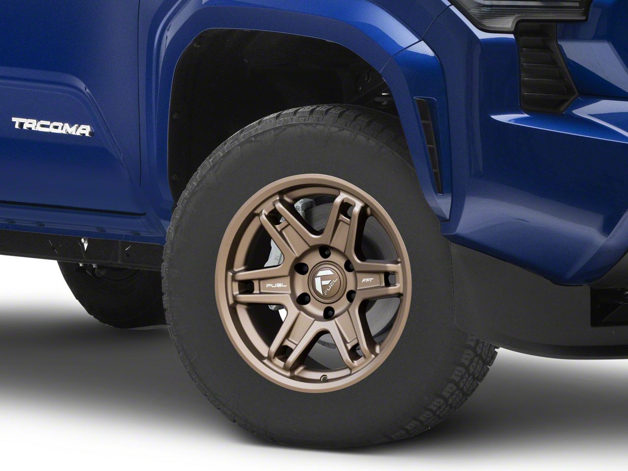 Fuel Wheels Tacoma Slayer Matte Bronze 6-Lug Wheel; 17x8.5; 1mm Offset ...