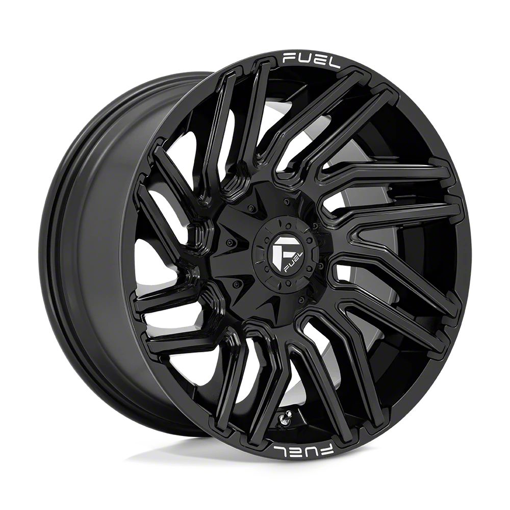 Fuel Wheels Tacoma Typhoon Gloss Black 6-Lug Wheel; 20x10; -18mm Offset ...