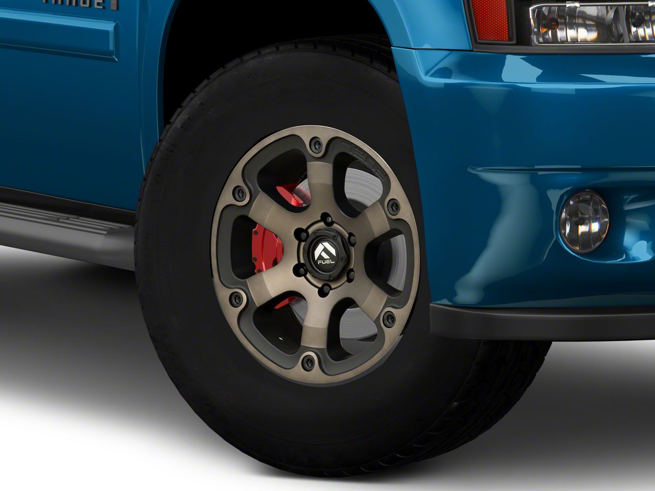 Fuel Wheels Toyota 4-Runner Beast Matte Black Double Dark Tint 6-Lug ...