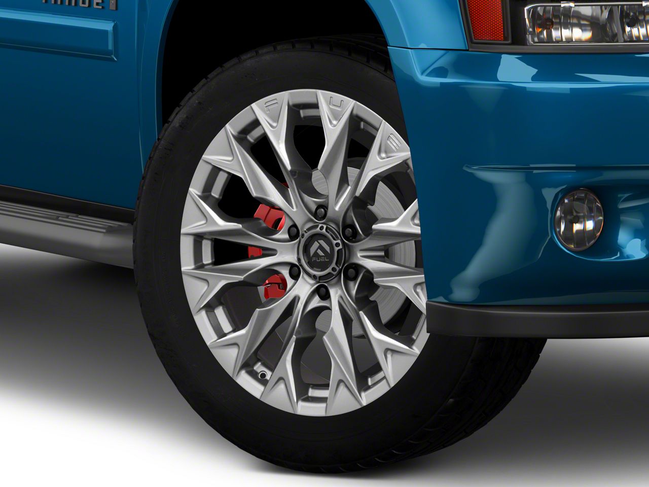Fuel Wheels Toyota 4-Runner Flame Platinum 6-Lug Wheel; 22x10; -18mm ...