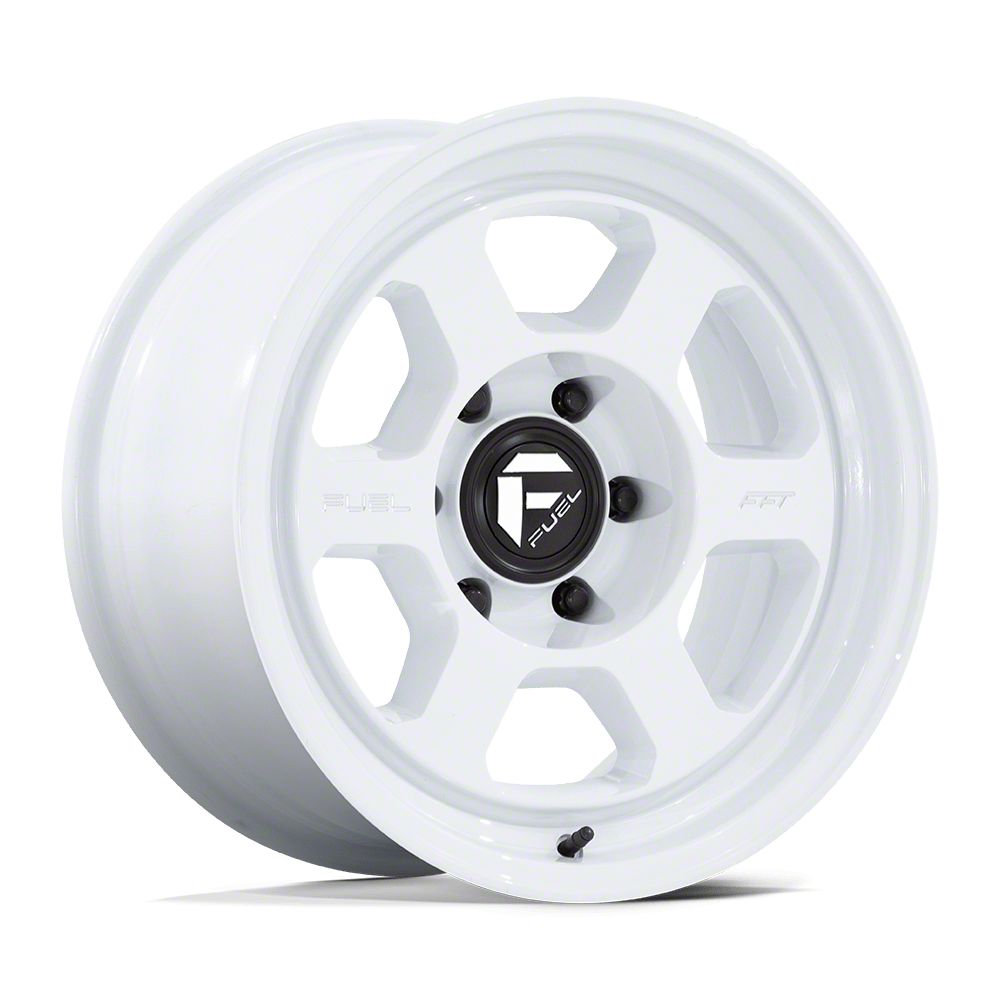 Fuel Wheels Toyota 4-Runner Hype Gloss White 6-Lug Wheel; 18x8.5; -10mm ...