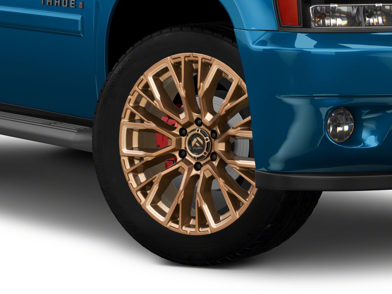 Fuel Wheels Toyota 4-Runner Rebar Platinum Bronze Milled 6-Lug Wheel ...