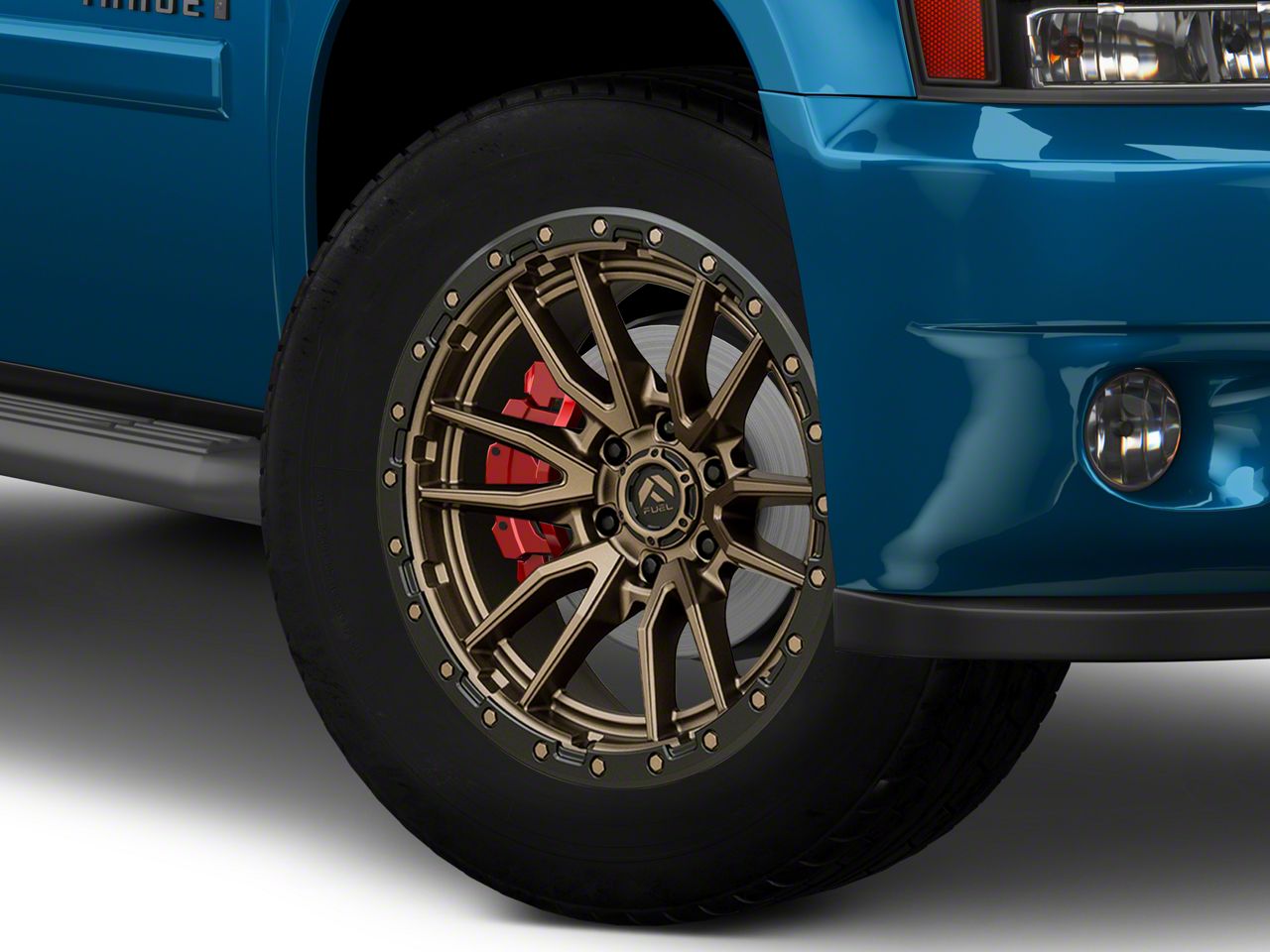 Fuel Wheels Toyota 4-Runner Rebel Matte Bronze 6-Lug Wheel; 20x9; 20mm ...