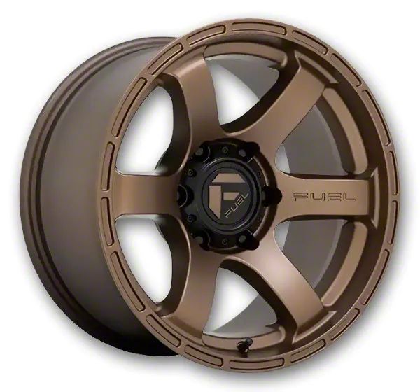 Fuel Wheels Toyota 4-Runner Rush Textured Bronze 6-Lug Wheel; 18x9; 1mm ...