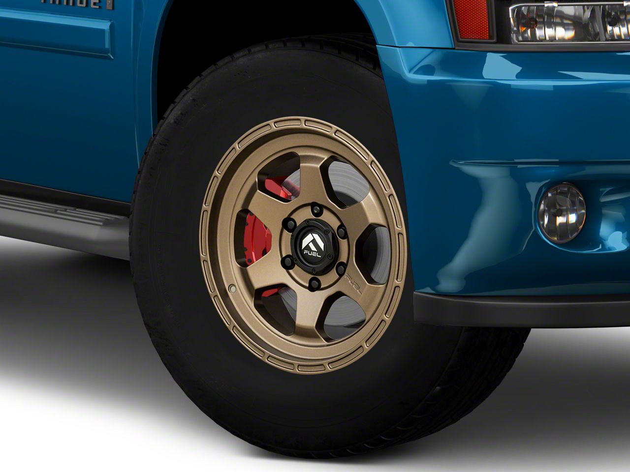 Fuel Wheels Toyota 4-Runner Shok Matte Bronze 6-Lug Wheel; 18x9; 1mm ...