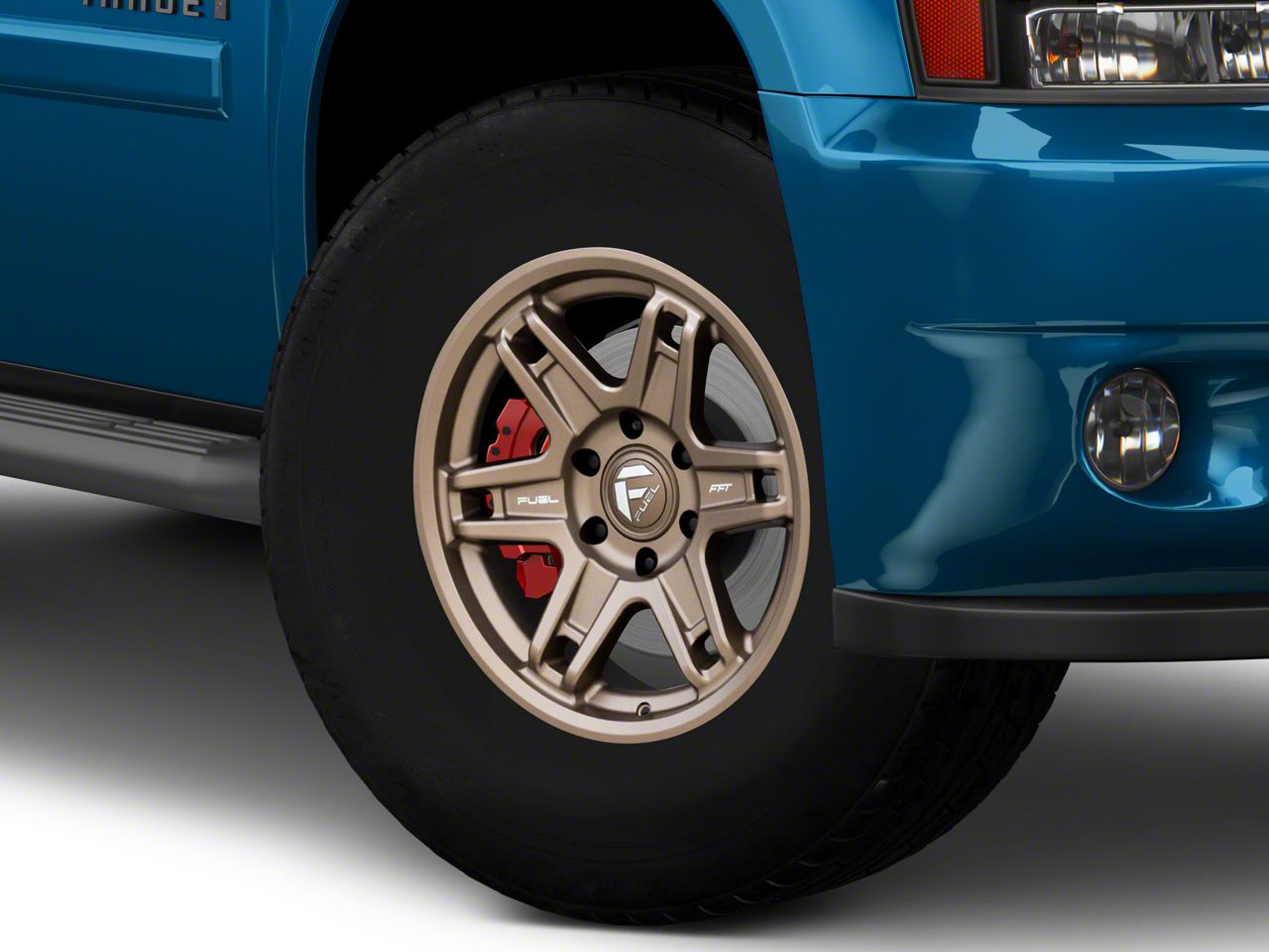 Fuel Wheels Toyota 4-Runner Slayer Matte Bronze 6-Lug Wheel; 17x8.5 ...