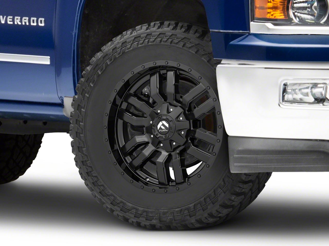 Fuel Wheels Toyota 4-Runner Sledge Matte Black 6-Lug Wheel; 20x10 ...
