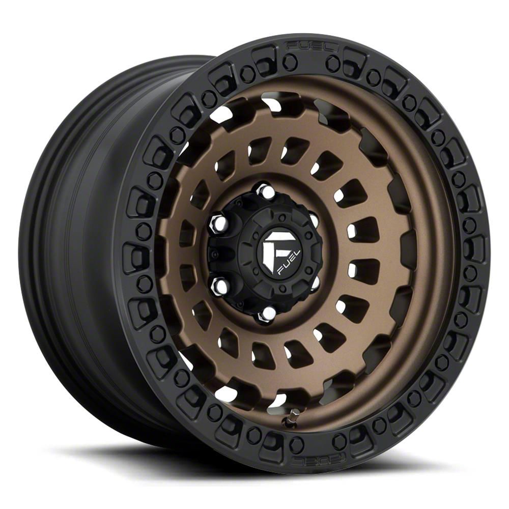 Fuel Wheels Toyota 4-Runner Zephyr Matte Bronze 6-Lug Wheel; 20x9; 20mm ...