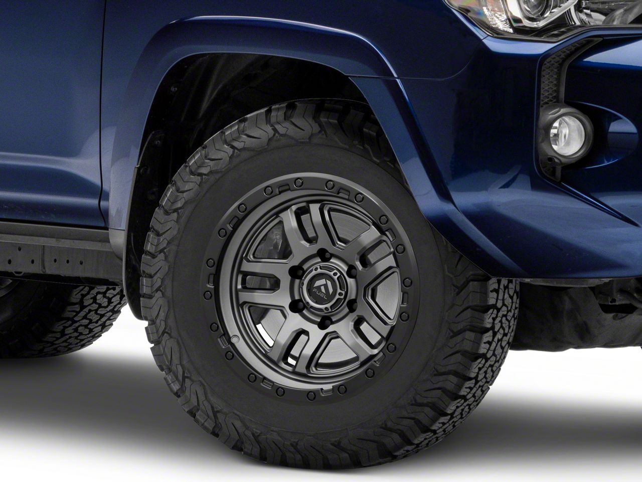 Fuel Wheels Toyota 4-Runner Ammo Matte Gunmetal with Black Bead Ring 6 ...