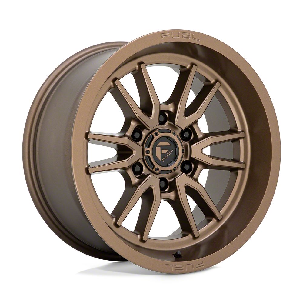 Fuel Wheels Toyota 4-Runner Clash Bronze 6-Lug Wheel; 17x9; -12mm ...