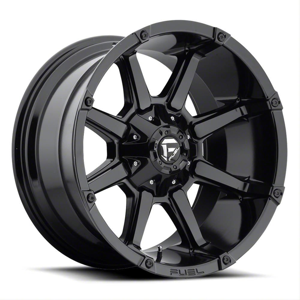 Fuel Wheels Toyota 4-Runner Coupler Gloss Black 6-Lug Wheel; 20x10 ...