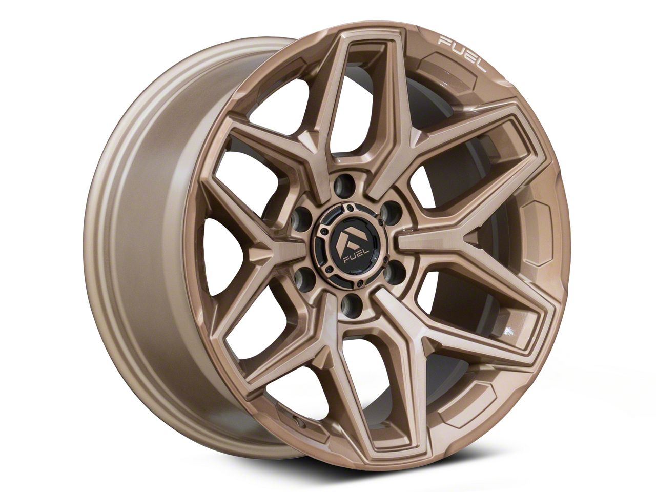 Fuel Wheels Toyota 4-Runner Flux Platinum Bronze 6-Lug Wheel; 18x9; 1mm ...