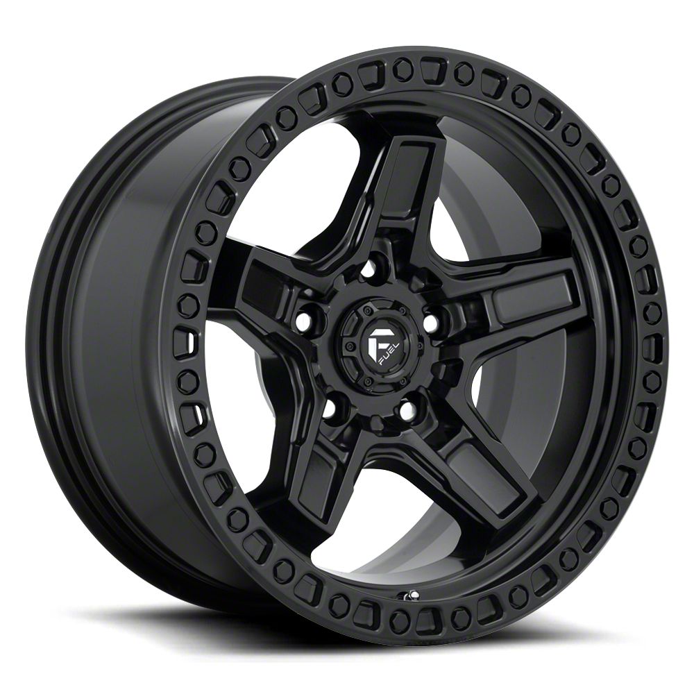 Fuel Wheels Toyota 4-Runner Kicker Matte Black 6-Lug Wheel; 20x9; 1mm ...