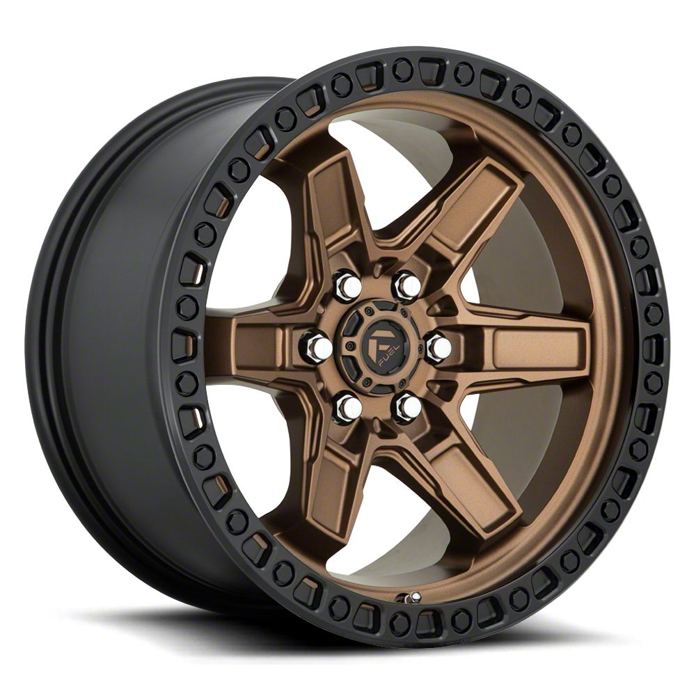 Fuel Wheels Toyota 4-Runner Kicker Matte Bronze 6-Lug Wheel; 20x9; 1mm ...