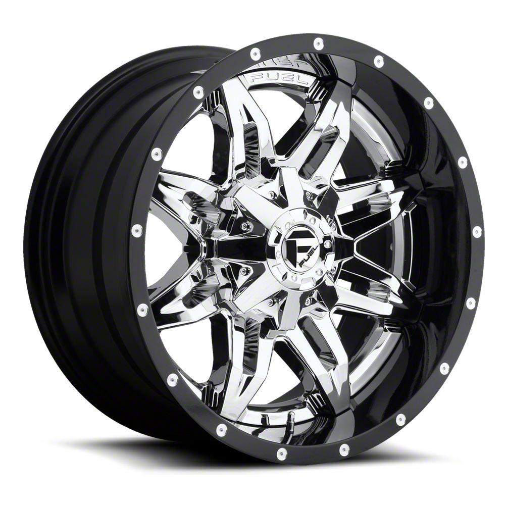 Fuel Wheels Toyota 4-Runner Lethal Chrome 6-Lug Wheel; 20x10; -19mm ...