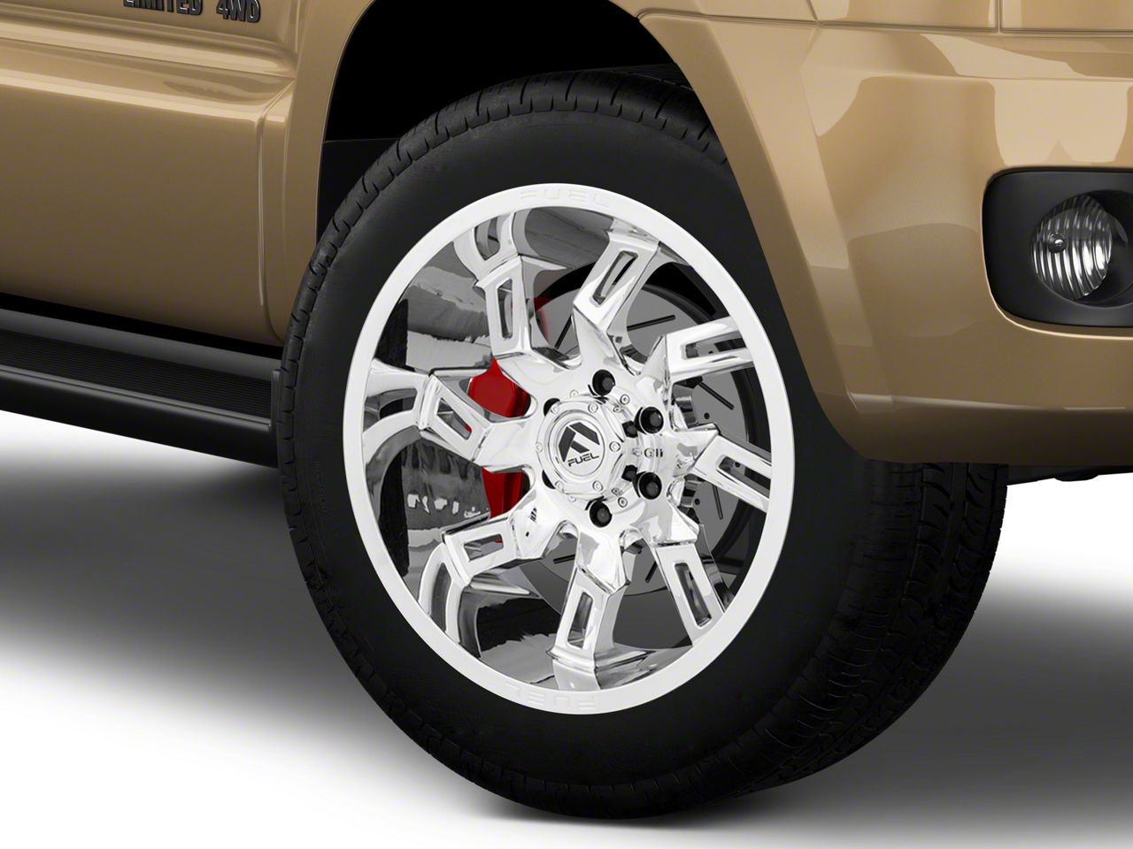 Fuel Wheels Toyota 4-Runner Lockdown Chrome 6-Lug Wheel; 20x10; -18mm ...