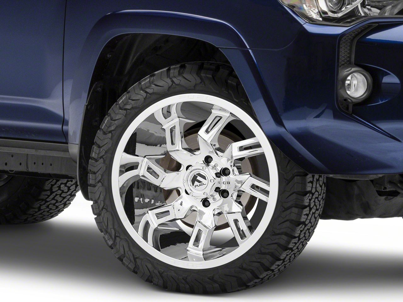 Fuel Wheels Toyota 4-Runner Lockdown Chrome 6-Lug Wheel; 22x10; -18mm ...