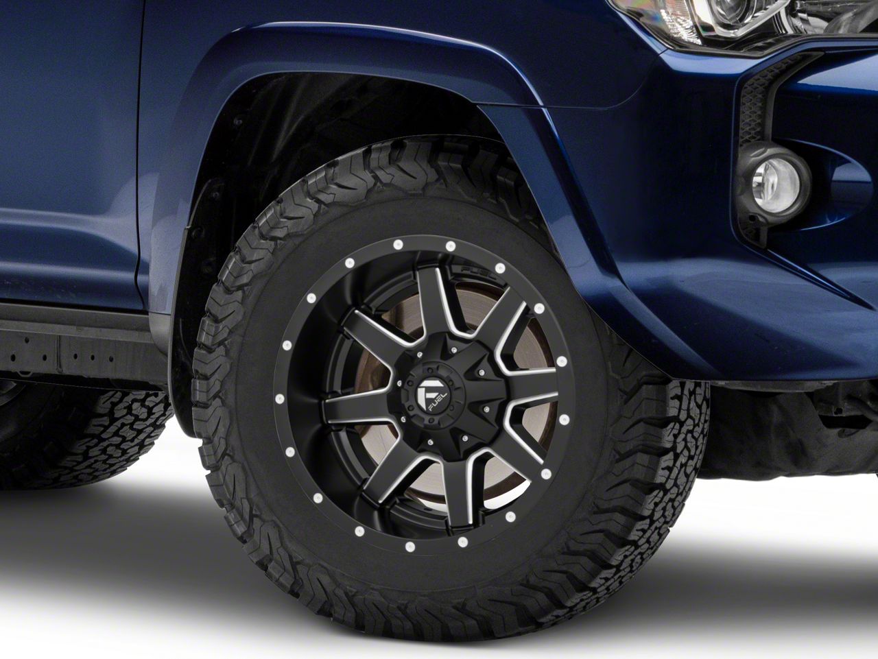 Fuel Wheels Toyota 4-Runner Maverick Matte Black Milled 6-Lug Wheel ...