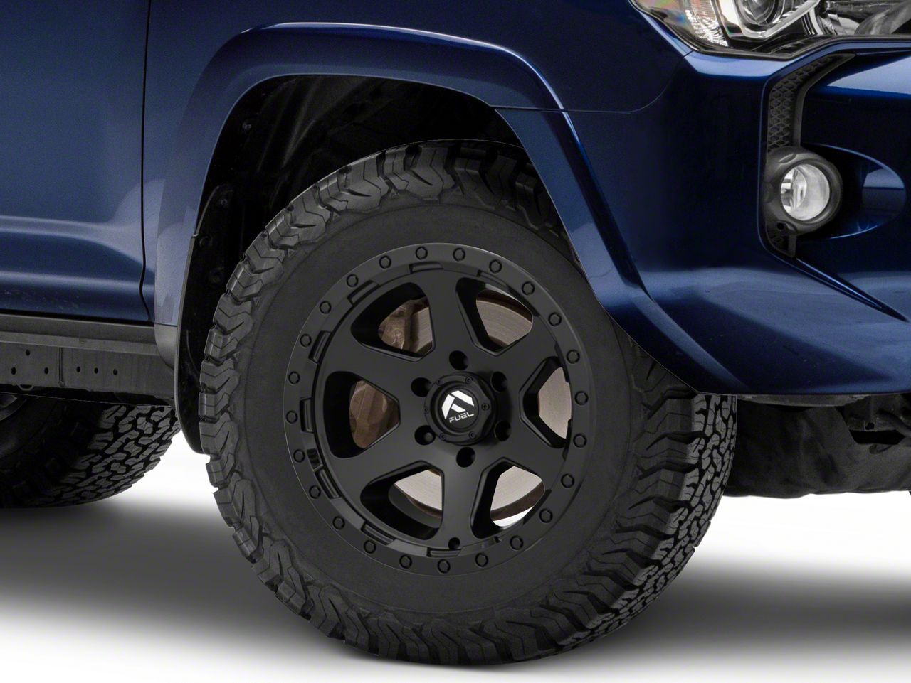 Fuel Wheels Toyota 4-Runner Ripper Matte Black 6-Lug Wheel; 18x9; 20mm ...