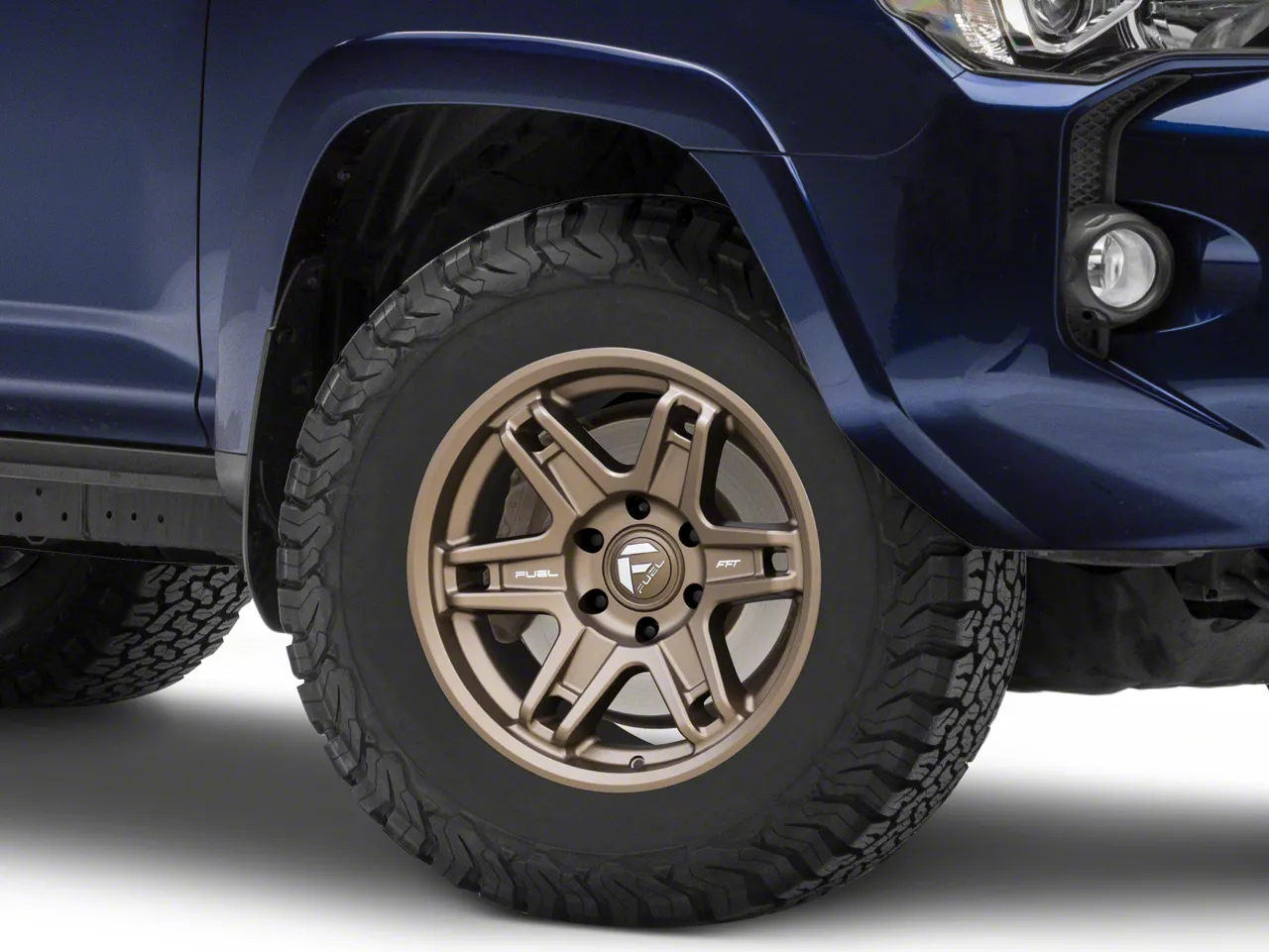Fuel Wheels Toyota 4-Runner Slayer Matte Bronze 6-Lug Wheel; 17x8.5 ...
