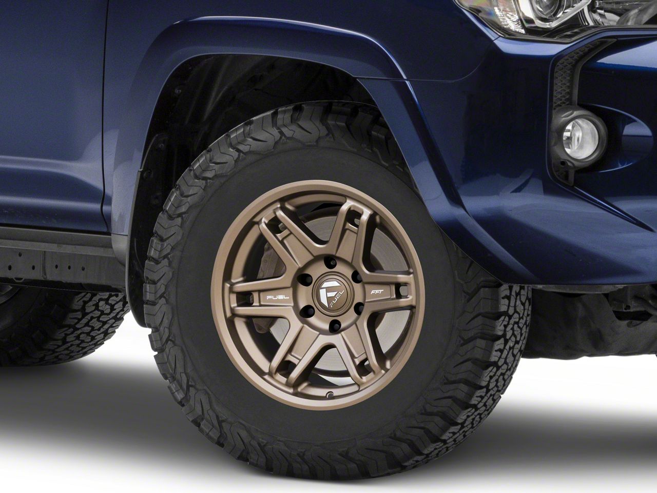 Fuel Wheels Toyota 4-Runner Slayer Matte Bronze 6-Lug Wheel; 17x9 ...