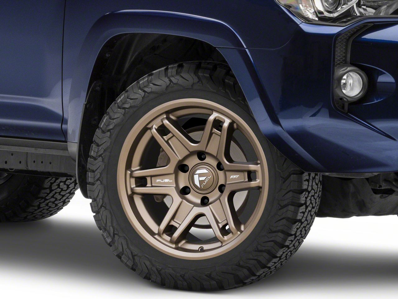 Fuel Wheels Toyota 4-Runner Slayer Matte Bronze 6-Lug Wheel; 20x9; 1mm ...