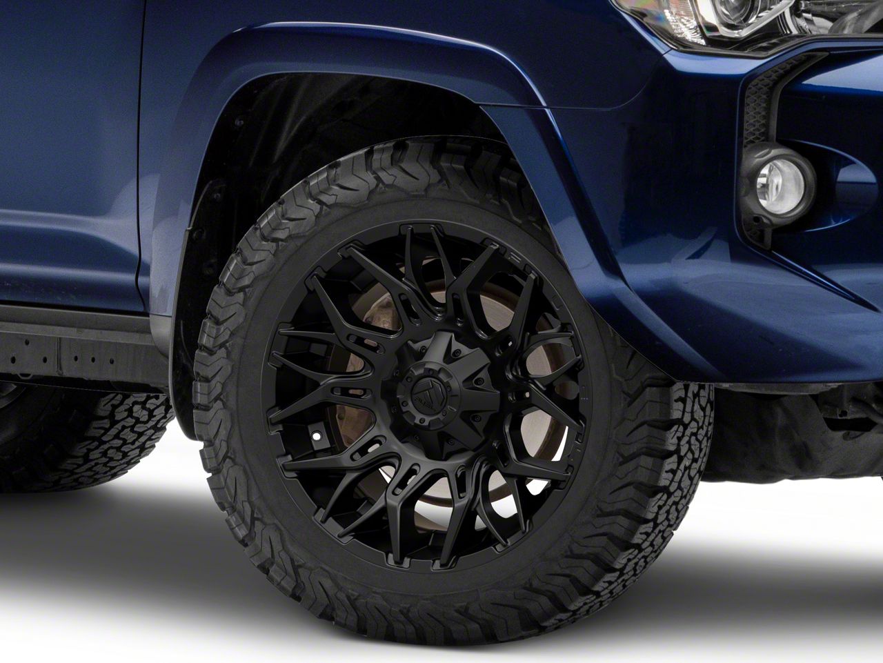 Fuel Wheels Toyota 4-Runner Twitch Gloss Black 6-Lug Wheel; 20x9; 1mm ...