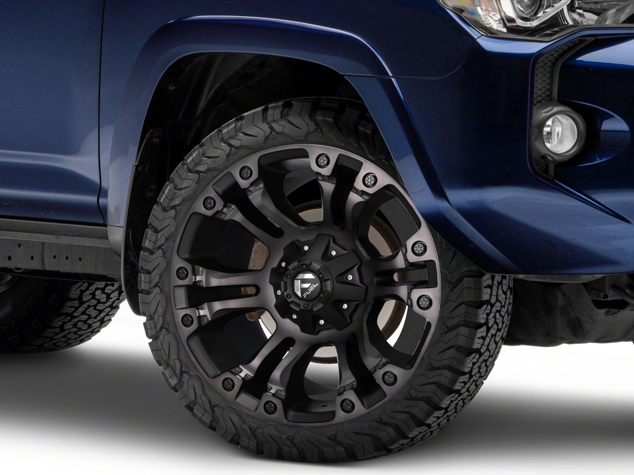 Fuel Wheels Toyota 4-Runner Vapor Matte Black Double Dark Tint 6-Lug ...