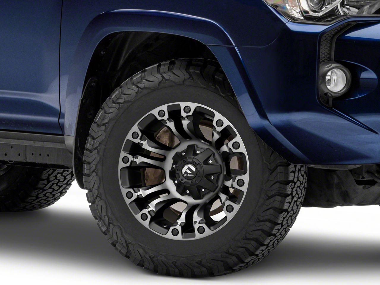 Fuel Wheels Toyota 4-Runner Vapor Matte Black with Gray Tint 6-Lug ...