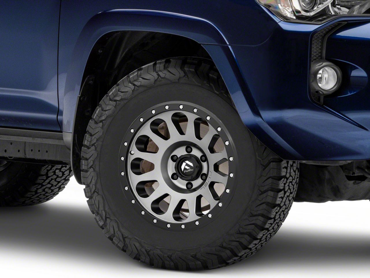 Fuel Wheels Toyota 4-Runner Vector Gun Metal 6-Lug Wheel; 17x8.5; 7mm ...