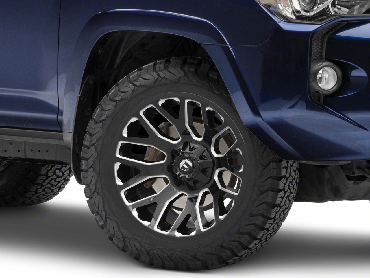 Fuel Wheels Toyota 4-Runner Warrior Gloss Black Milled 6-Lug Wheel ...