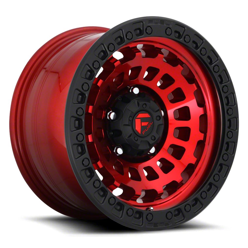 Fuel Wheels Toyota 4-Runner Zephyr Candy Red 6-Lug Wheel; 20x9; 20mm ...