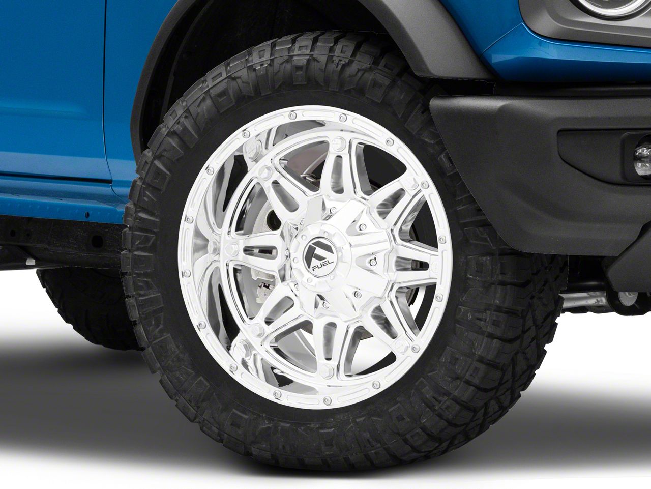 Fuel Wheels Bronco Hostage Chrome 6-Lug Wheel; 22x14; -76mm Offset ...