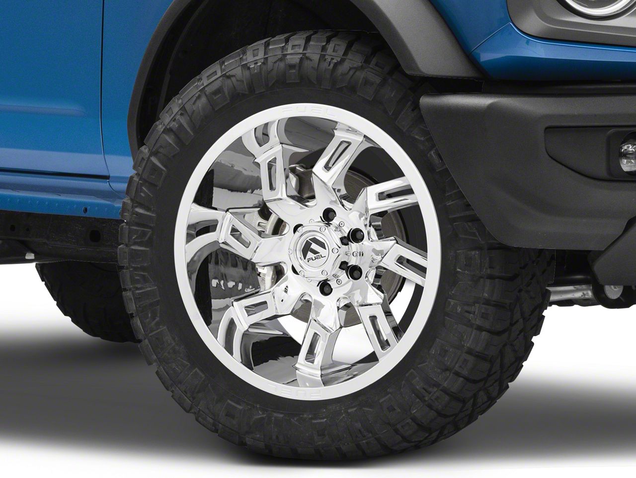 Fuel Wheels Bronco Lockdown Chrome 6-Lug Wheel; 20x10; -18mm Offset ...