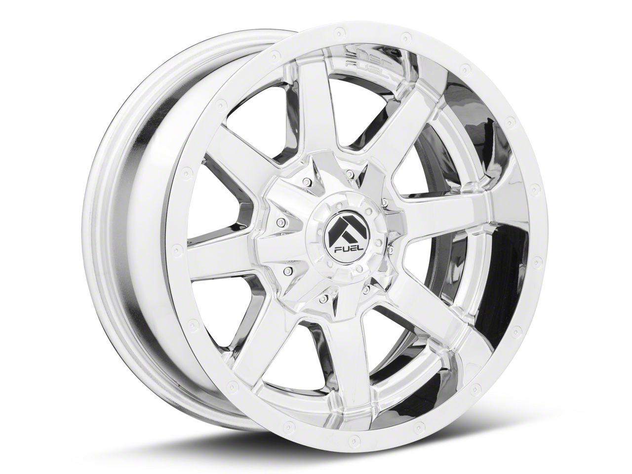 Fuel Wheels Bronco Maverick Chrome 6-Lug Wheel; 18x9; 20mm Offset ...