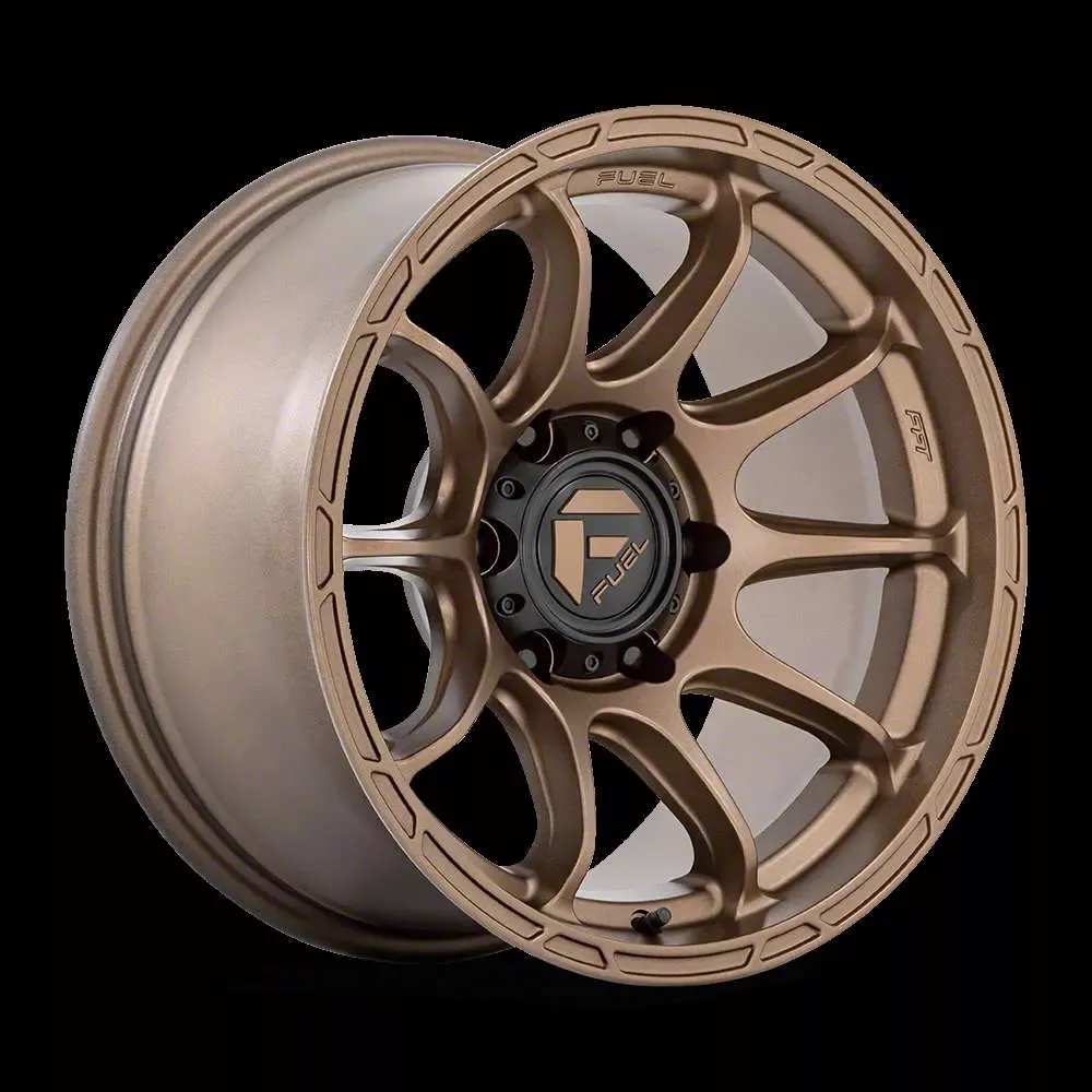 Fuel Wheels Bronco Variant Matte Bronze 6-Lug Wheel; 20x9; 1mm Offset ...