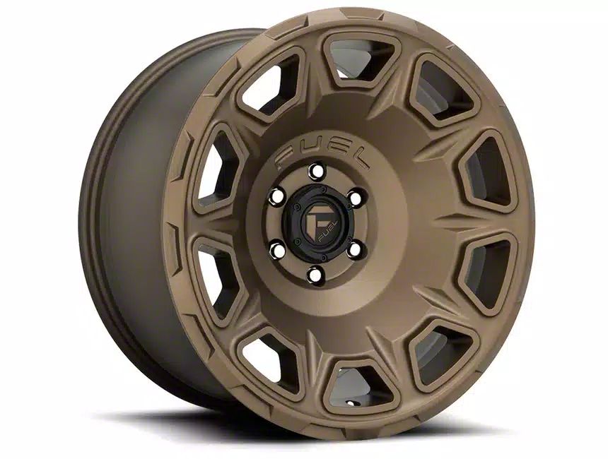 Fuel Wheels Bronco Vengeance Matte Bronze 6-Lug Wheel; 17x9; -12mm ...