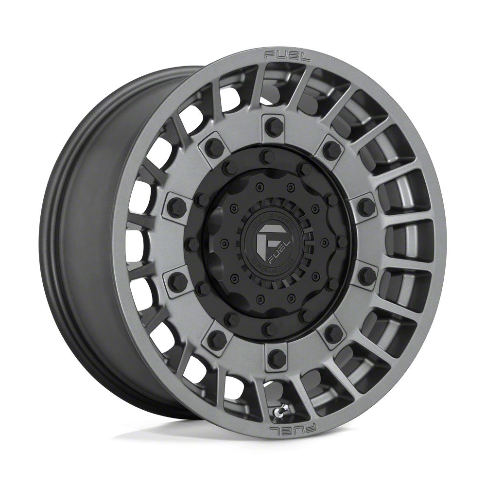 Fuel Wheels Jeep Cherokee Militia Matte Anthracite and Black Wheel ...