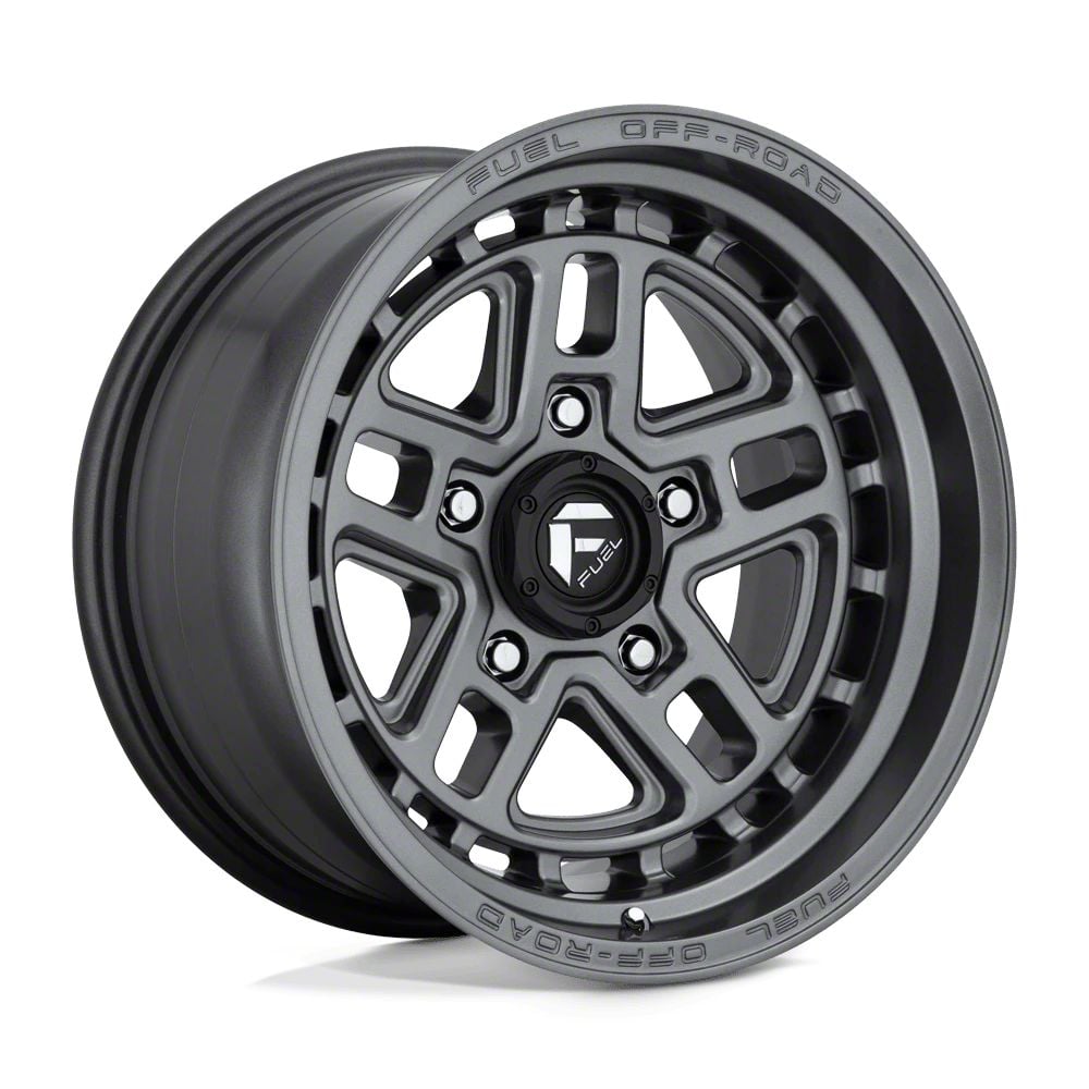 Fuel Wheels Jeep Gladiator Nitro Matte Gunmetal Wheel; 17x9; -12mm ...