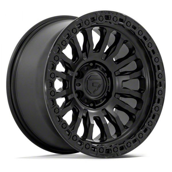 Fuel Wheels Jeep Gladiator Rincon Matte Black with Gloss Black Lip ...