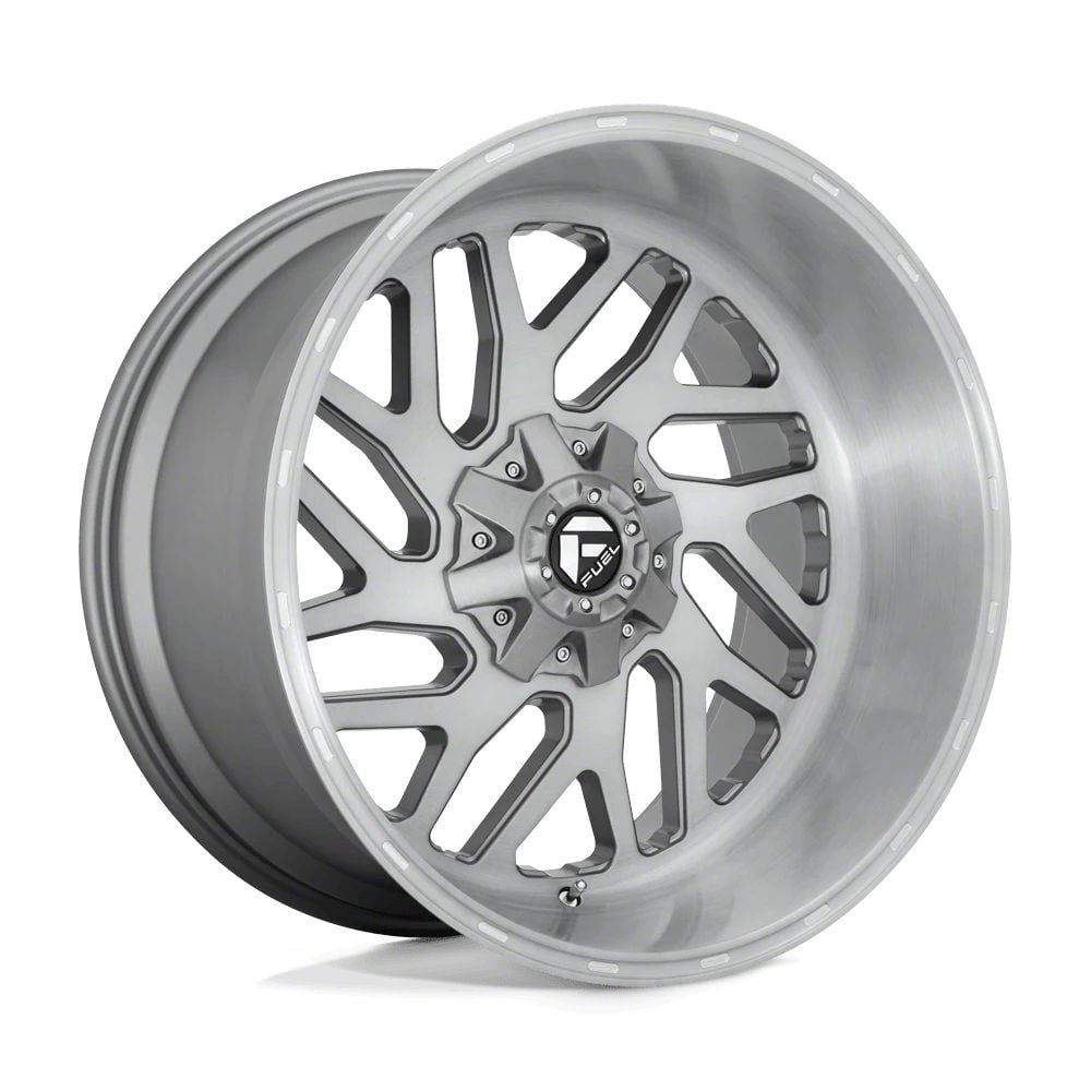 Fuel Wheels Jeep Gladiator Triton Platinum Brushed Gunmetal with Tinted ...