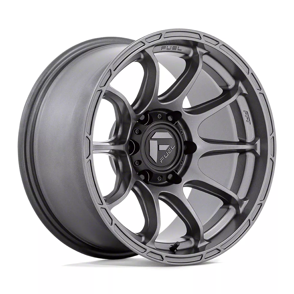 Fuel Wheels Jeep Gladiator Variant Matte Gunmetal Wheel; 17x9; -12mm ...