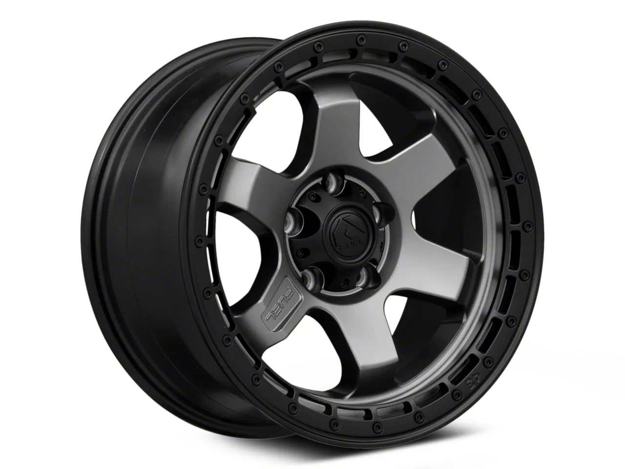 Fuel Wheels Jeep Grand Cherokee Block Matte Gunmetal Wheel; 17x9; -12mm ...