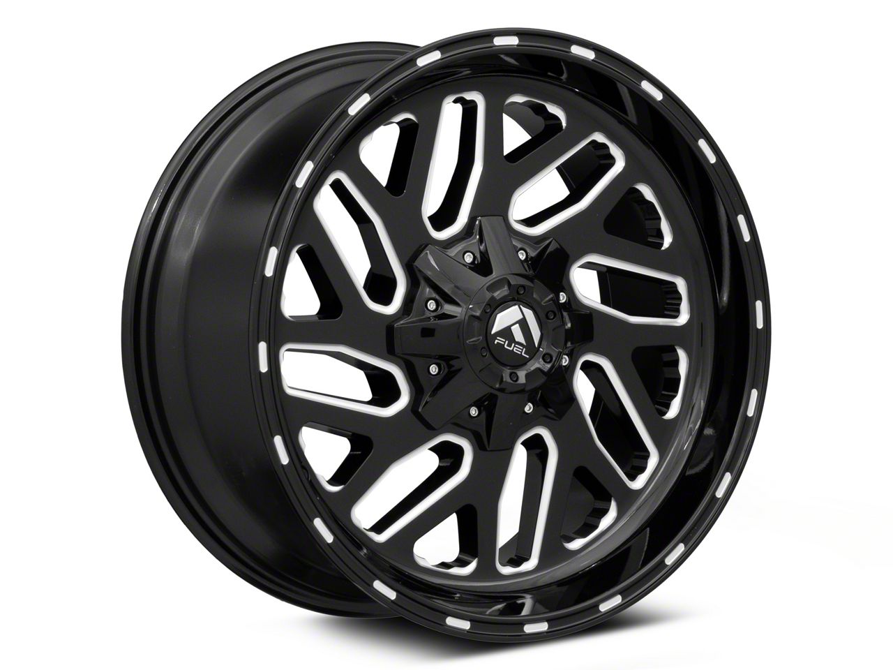 Fuel Wheels Jeep Grand Cherokee Triton Gloss Black Milled Wheel; 17x9 ...