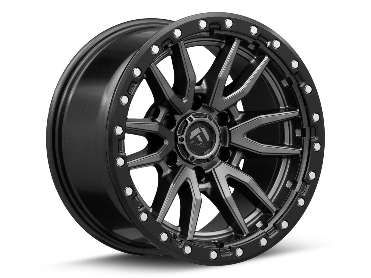 Fuel Wheels Jeep Grand Cherokee Rebel Matte Gunmetal with Black Bead ...