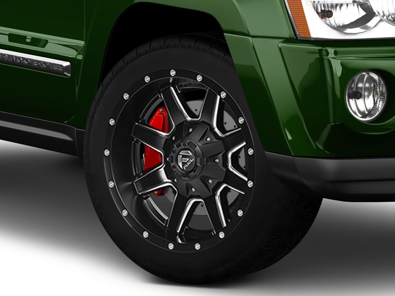Fuel Wheels Jeep Grand Cherokee Maverick Matte Black Milled Wheel ...