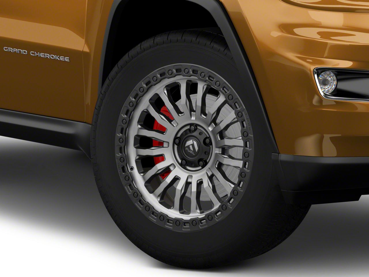 Fuel Wheels Jeep Grand Cherokee Rincon Matte Gunmetal with Black Ring ...