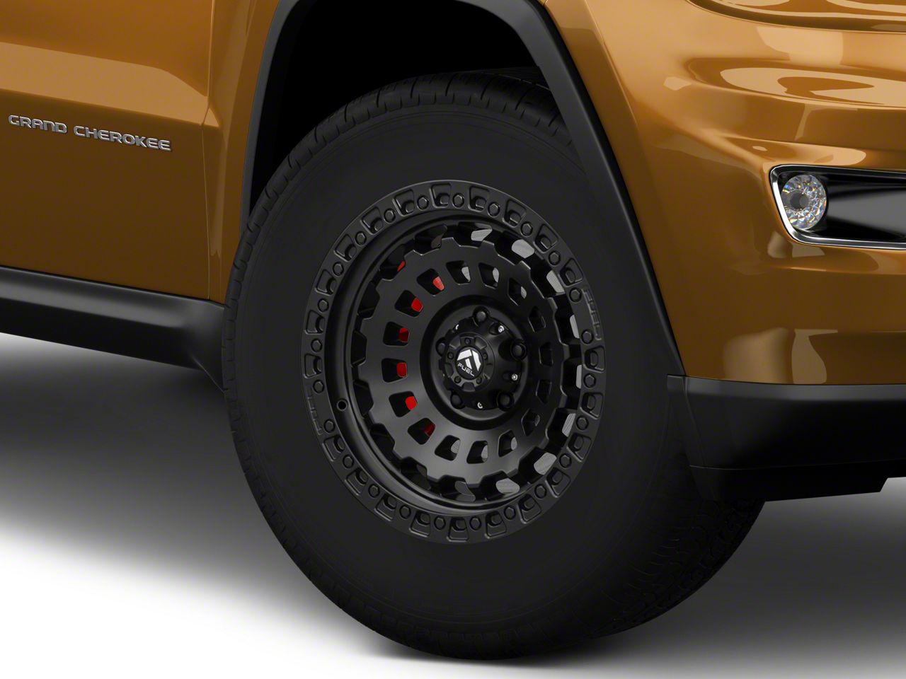 Fuel Wheels Jeep Grand Cherokee Zephyr Matte Black Wheel; 18x9 ...