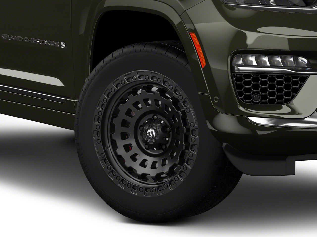 Fuel Wheels Jeep Grand Cherokee Zephyr Matte Black Wheel; 20x9; 1mm ...